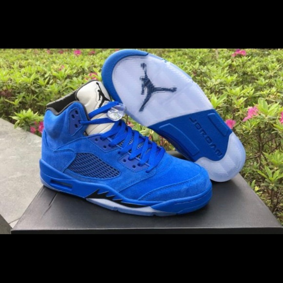 Jordan | Shoes | Jordan 5 Red And Blue | Poshmark